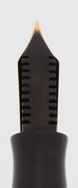 Wahl Doric II Gold Seal Oversize Fountain Pen (1930s) - Green Hatch, 5-7/16", Vac-Fil, #9 ...